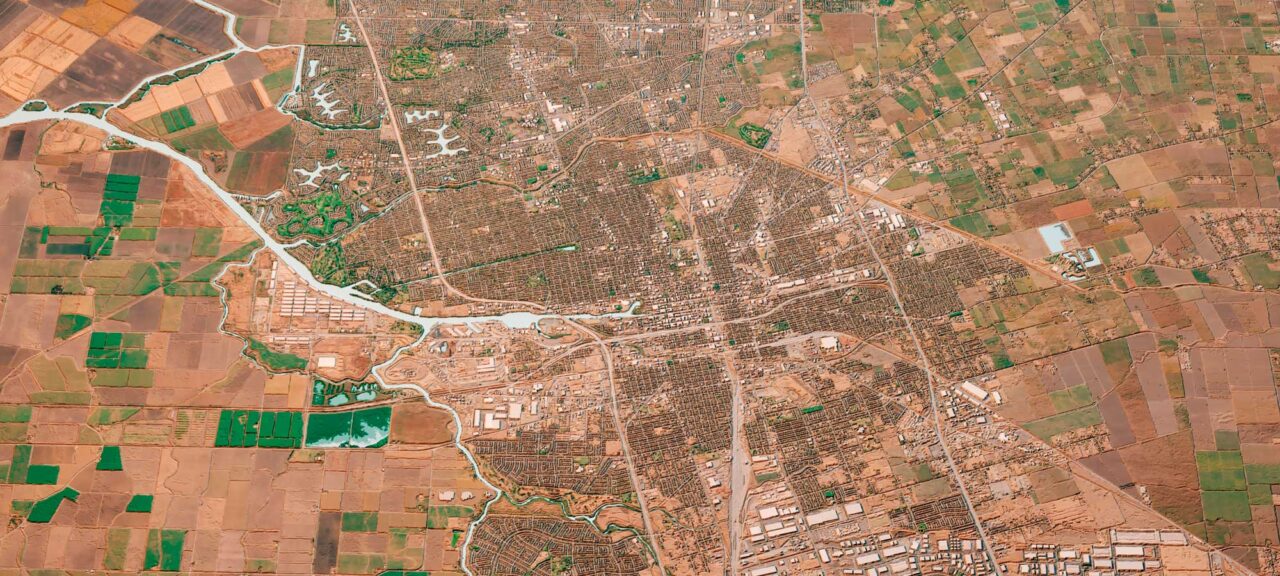 Aerial Topographic Map of Stockton, California - Public Policy ...
